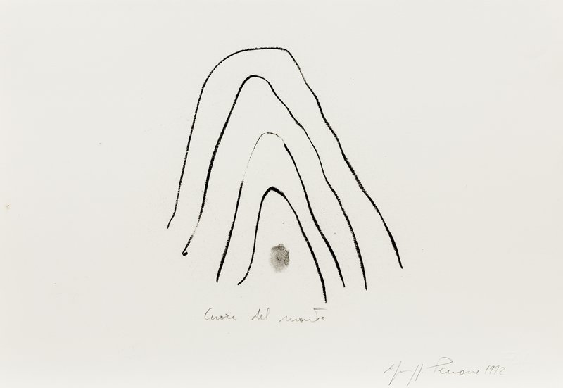 Cuore del monte (Heart of the Mountain), 1992 (Cod. 2564) | Drawings ...