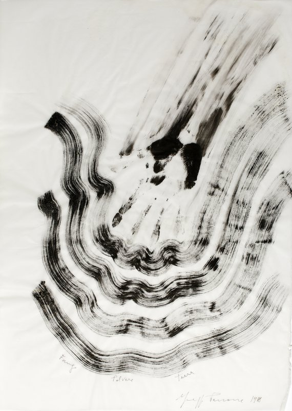 Fango polvere terra (Mud Dust Earth), 1988 (Cod. 0702) | Drawings ...